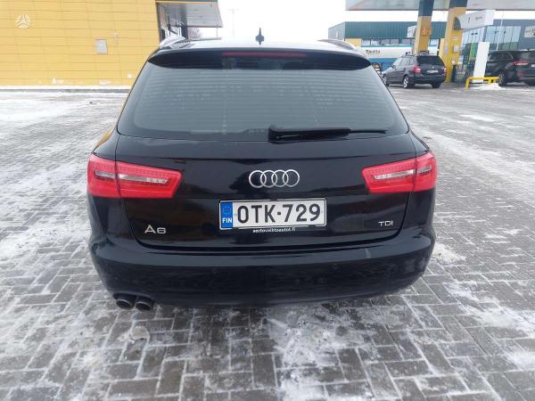 Black Audi A6 2012 in Kaunas, with an engine capacity of 1.97 L and mileage of 306 thousand km for 5950 €, photo 8 on AUTOMOTO.COM.LV