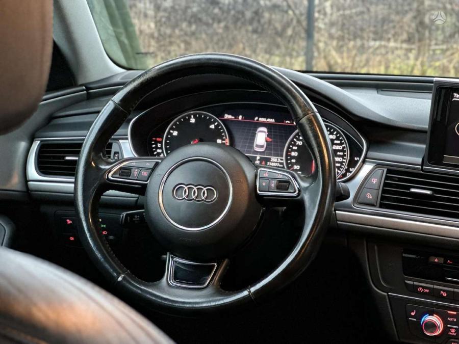 Melns Audi A6 2012 Viļņa, ar dzinēja tilpumu 2.97 L un nobraukumu 275 tūkst. km par 10690 €, foto 16 vietnē AUTOMOTO.COM.LV