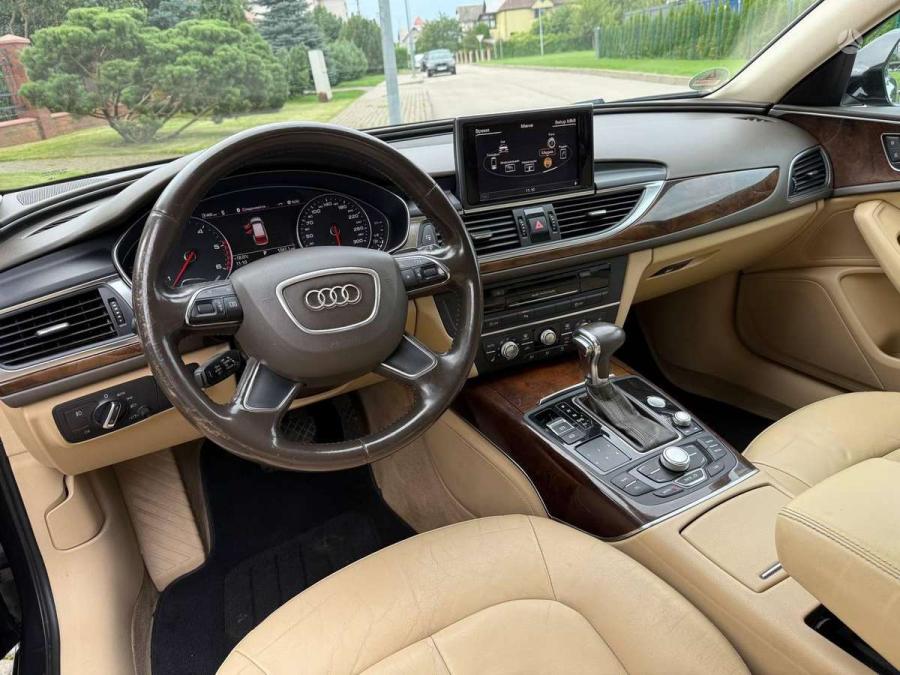 Melns Audi A6 2012 Klaipėda, ar dzinēja tilpumu 2.97 L un nobraukumu 297 tūkst. km par 8450 €, foto 21 vietnē AUTOMOTO.COM.LV