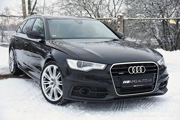 Black Audi A6 2012 in Tukums, with an engine capacity of 3.00 L and mileage of 277 thousand km for 12990 €, photo 1 on AUTOMOTO.COM.LV
