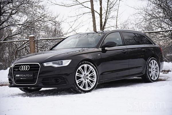 Black Audi A6 2012 in Tukums, with an engine capacity of 3.00 L and mileage of 277 thousand km for 12990 €, photo 6 on AUTOMOTO.COM.LV