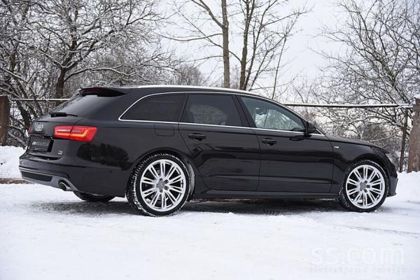 Black Audi A6 2012 in Tukums, with an engine capacity of 3.00 L and mileage of 277 thousand km for 12990 €, photo 9 on AUTOMOTO.COM.LV