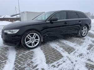 Melns Audi A6 2012 Kauņa, ar dzinēja tilpumu 3.00 L un nobraukumu 199 tūkst. km par 8900 €, foto  vietnē AUTOMOTO.COM.LV