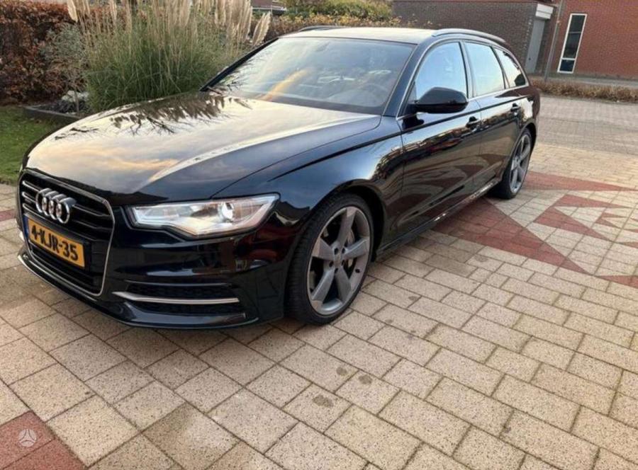 Melns Audi A6 2012 Utena, ar dzinēja tilpumu 2.97 L un nobraukumu 290 tūkst. km par 11700 €, foto 1 vietnē AUTOMOTO.COM.LV