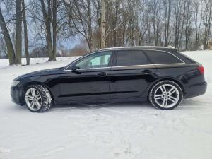 Black Audi A6 2012 in Anyksciai, with an engine capacity of 2.97 L and mileage of 329 thousand km for 7450 €, photo 8 on AUTOMOTO.COM.LV