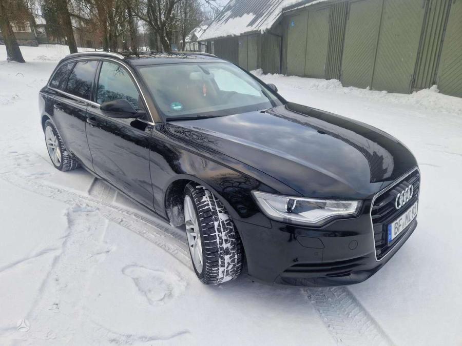 Black Audi A6 2012 in Anyksciai, with an engine capacity of 2.97 L and mileage of 329 thousand km for 7450 €, photo 11 on AUTOMOTO.COM.LV