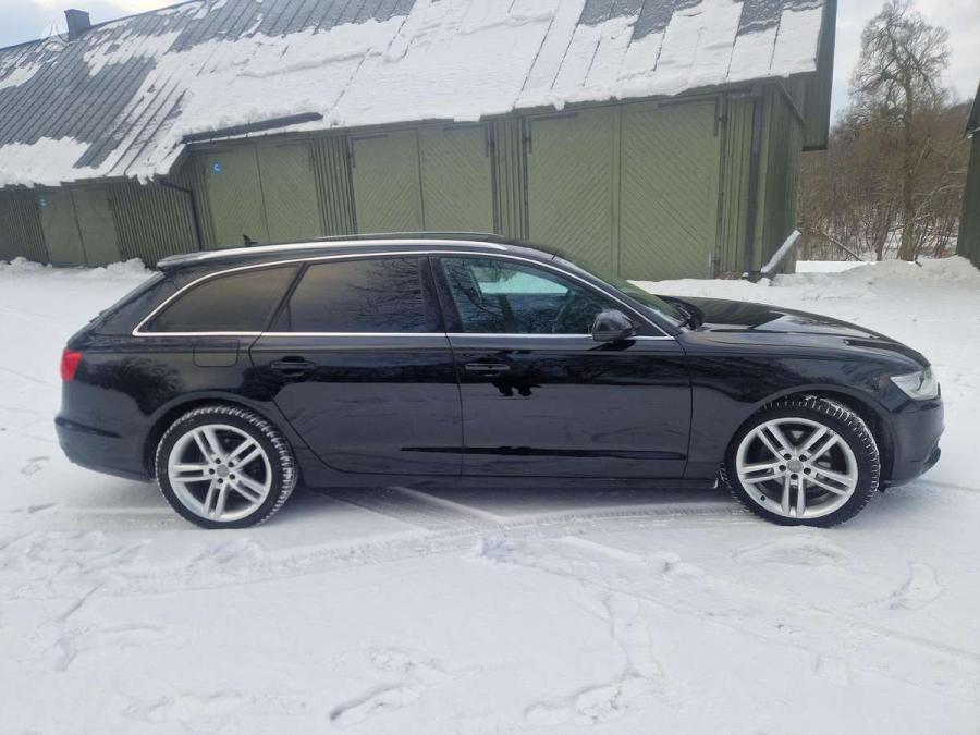 Black Audi A6 2012 in Anyksciai, with an engine capacity of 2.97 L and mileage of 329 thousand km for 7450 €, photo 12 on AUTOMOTO.COM.LV