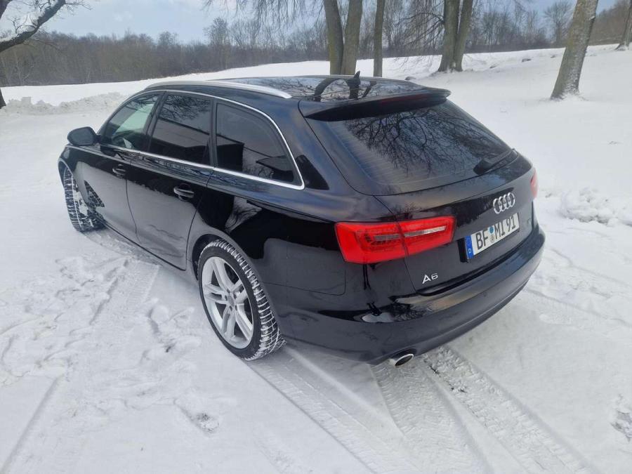 Black Audi A6 2012 in Anyksciai, with an engine capacity of 2.97 L and mileage of 329 thousand km for 7450 €, photo 15 on AUTOMOTO.COM.LV