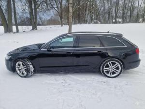 Black Audi A6 2012 in Anyksciai, with an engine capacity of 2.97 L and mileage of 329 thousand km for 7450 €, photo 16 on AUTOMOTO.COM.LV