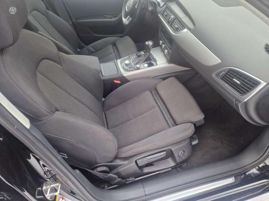 Black Audi A6 2012 in Anyksciai, with an engine capacity of 2.97 L and mileage of 329 thousand km for 7450 €, photo 19 on AUTOMOTO.COM.LV