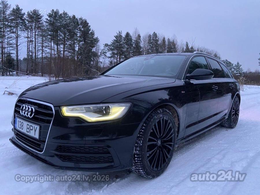 Black Audi A6 2012 in Johvi, with an engine capacity of 2.00 L and mileage of 370 thousand km for 8900 €, photo 1 on AUTOMOTO.COM.LV