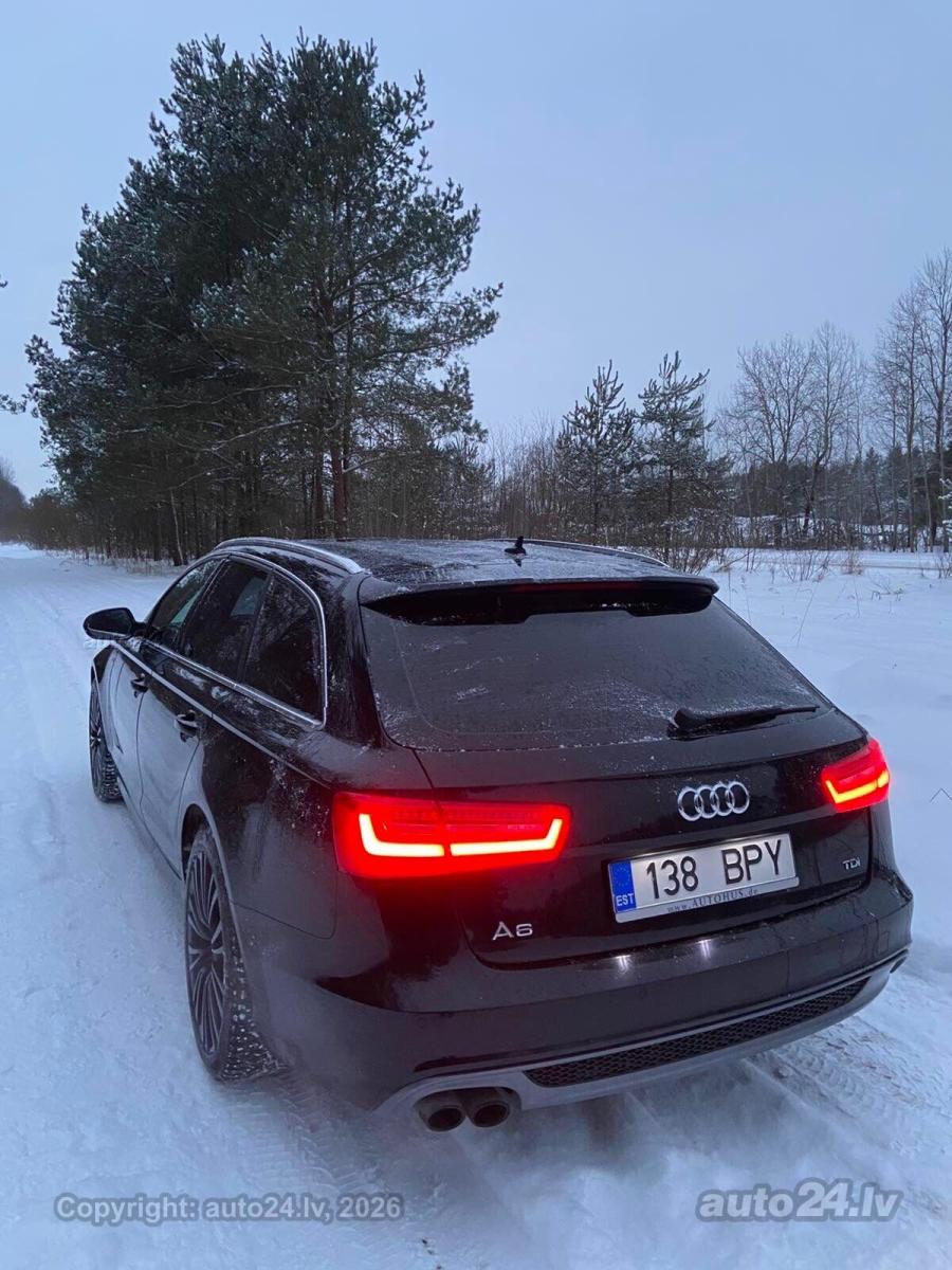 Black Audi A6 2012 in Johvi, with an engine capacity of 2.00 L and mileage of 370 thousand km for 8900 €, photo 5 on AUTOMOTO.COM.LV