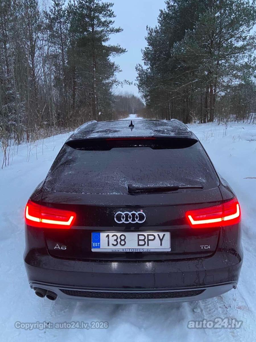 Black Audi A6 2012 in Johvi, with an engine capacity of 2.00 L and mileage of 370 thousand km for 8900 €, photo 6 on AUTOMOTO.COM.LV