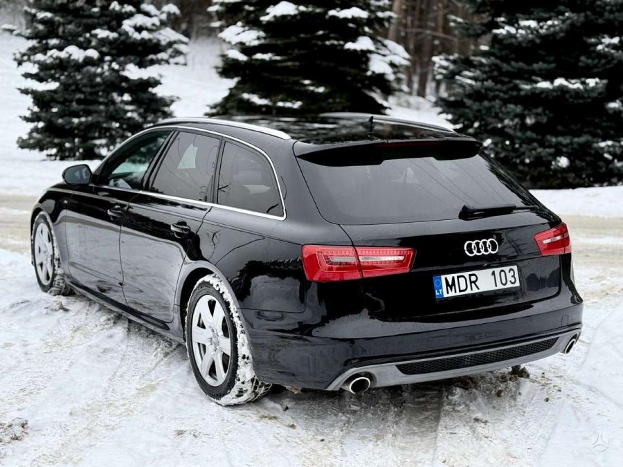 Melns Audi A6 2012 Viļņa, ar dzinēja tilpumu 3.00 L un nobraukumu 295 tūkst. km par 9000 €, foto 5 vietnē AUTOMOTO.COM.LV