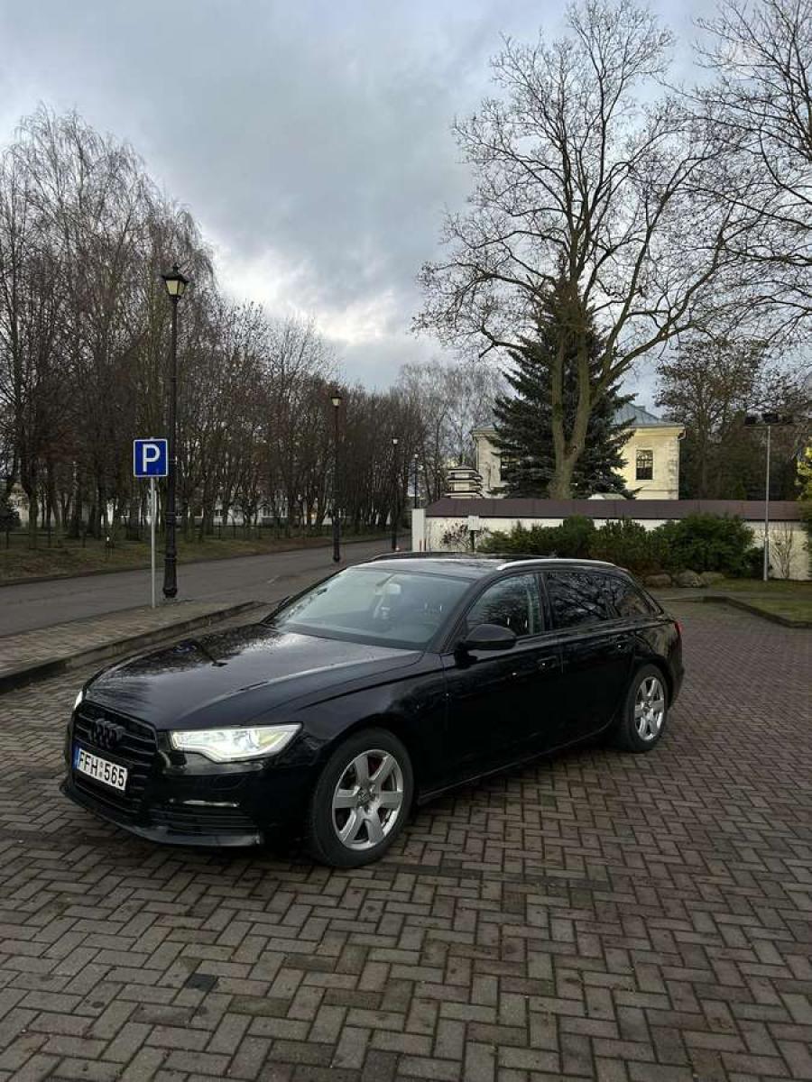 Black Audi A6 2012 in Jonava, with an engine capacity of 2.97 L and mileage of 333 thousand km for 7200 €, photo 1 on AUTOMOTO.COM.LV