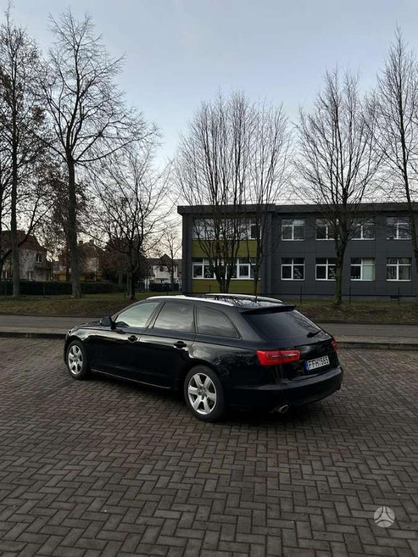 Black Audi A6 2012 in Jonava, with an engine capacity of 2.97 L and mileage of 333 thousand km for 7200 €, photo 2 on AUTOMOTO.COM.LV