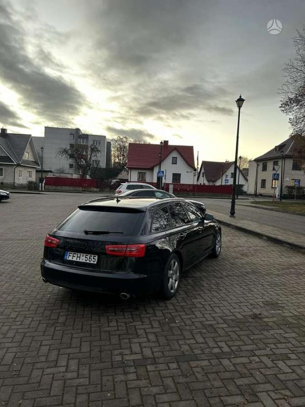 Black Audi A6 2012 in Jonava, with an engine capacity of 2.97 L and mileage of 333 thousand km for 7200 €, photo 3 on AUTOMOTO.COM.LV