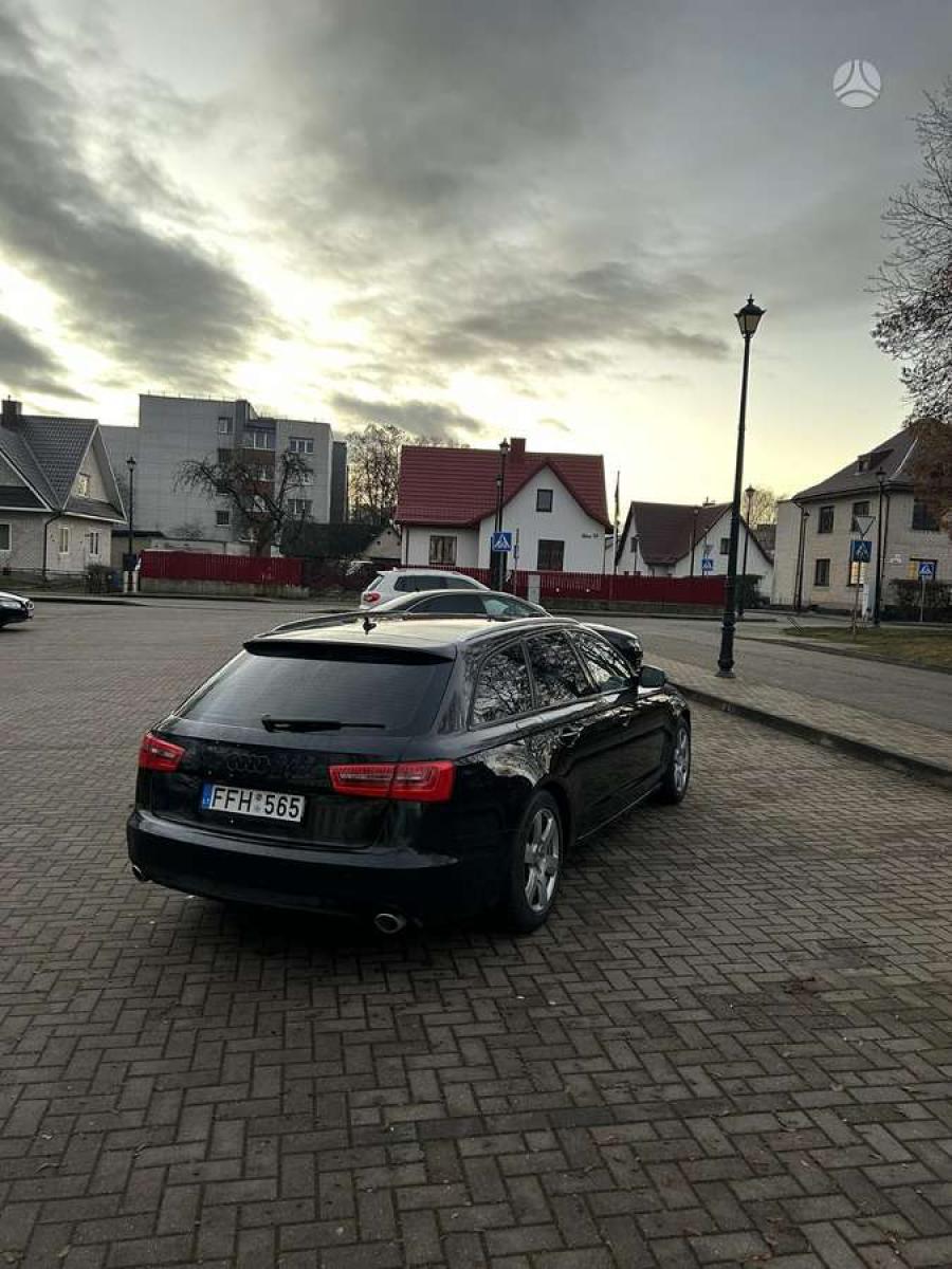 Black Audi A6 2012 in Jonava, with an engine capacity of 2.97 L and mileage of 333 thousand km for 7200 €, photo 3 on AUTOMOTO.COM.LV