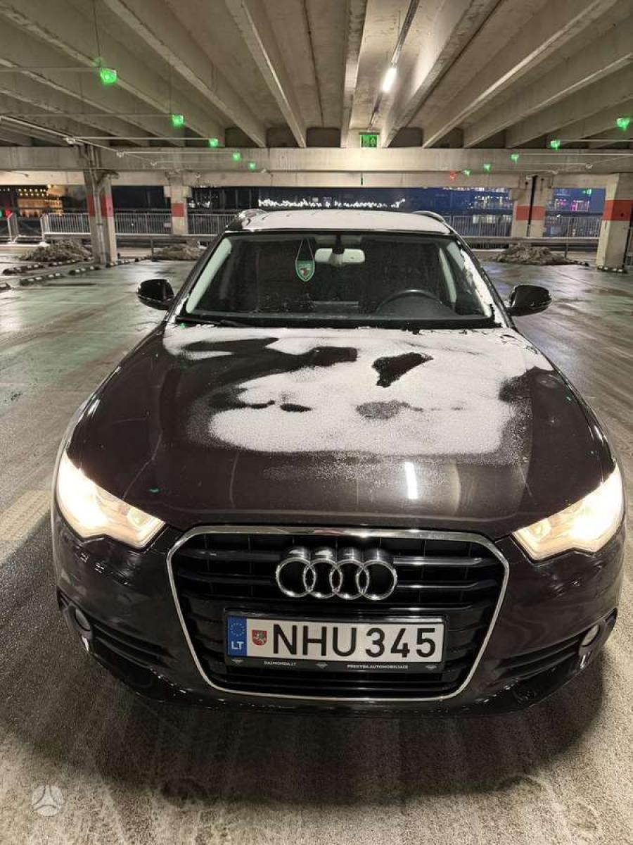 Black Audi A6 2012 in Kaunas, with an engine capacity of 1.98 L and mileage of 217 thousand km for 9950 €, photo 1 on AUTOMOTO.COM.LV