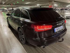 Black Audi A6 2012 in Kaunas, with an engine capacity of 1.98 L and mileage of 217 thousand km for 9950 €, photo 3 on AUTOMOTO.COM.LV
