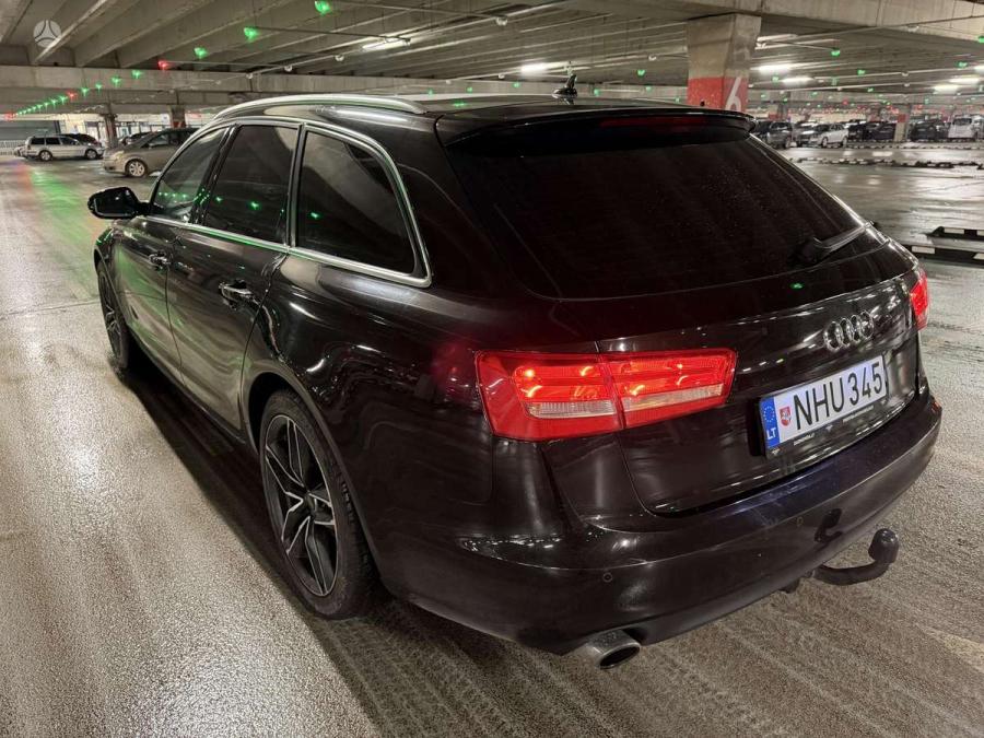 Black Audi A6 2012 in Kaunas, with an engine capacity of 1.98 L and mileage of 217 thousand km for 9950 €, photo 3 on AUTOMOTO.COM.LV