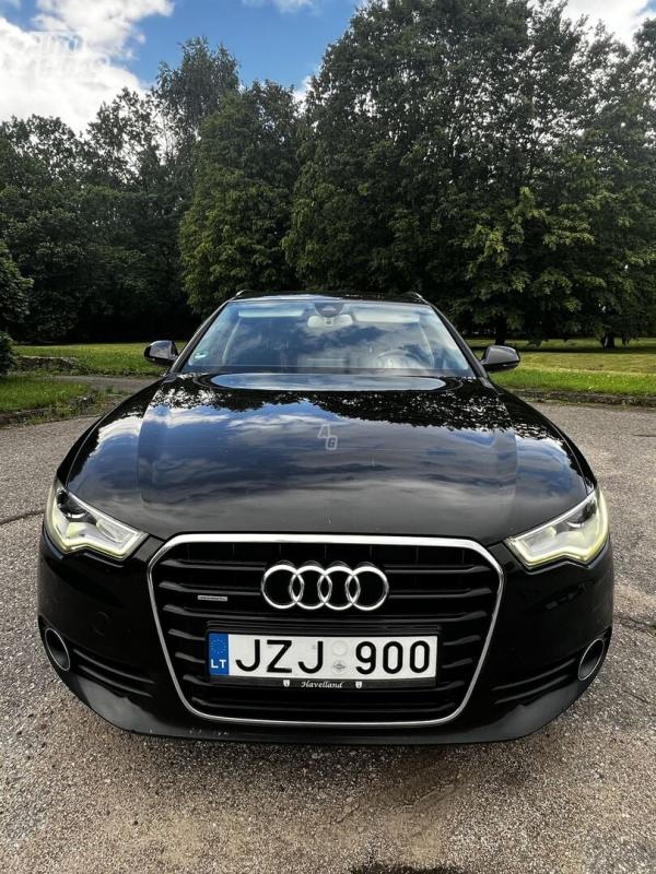Melns Audi A6 2012 Viļņa, ar dzinēja tilpumu 3.00 L un nobraukumu 380 tūkst. km par 7900 €, foto 5 vietnē AUTOMOTO.COM.LV