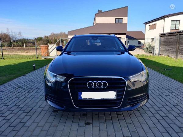 Melns Audi A6 2012 Viļņa, ar dzinēja tilpumu 1.97 L un nobraukumu 298 tūkst. km par 7999 €, foto 1 vietnē AUTOMOTO.COM.LV