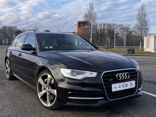 Black Audi A6 2012 in Utena, with an engine capacity of 2.97 L and mileage of 300 thousand km for 11500 €, photo 1 on AUTOMOTO.COM.LV