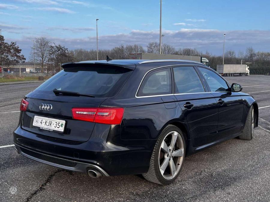 Melns Audi A6 2012 Utena, ar dzinēja tilpumu 2.97 L un nobraukumu 300 tūkst. km par 11500 €, foto 3 vietnē AUTOMOTO.COM.LV