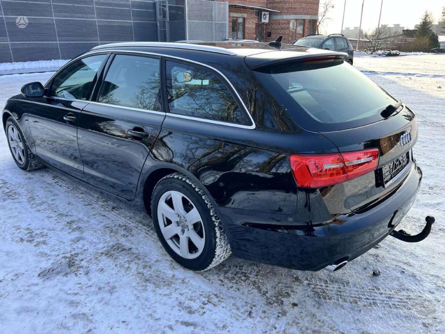 Melns Audi A6 2012 Marijampole, ar dzinēja tilpumu 2.97 L un nobraukumu 221 tūkst. km par 9400 €, foto 6 vietnē AUTOMOTO.COM.LV