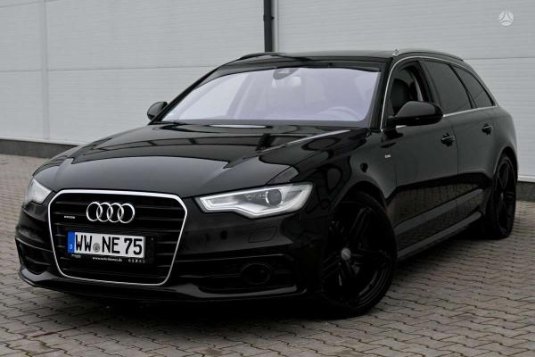 Melns Audi A6 2012 Kretinga, ar dzinēja tilpumu 2.97 L un nobraukumu 252 tūkst. km par 11399 €, foto 3 vietnē AUTOMOTO.COM.LV