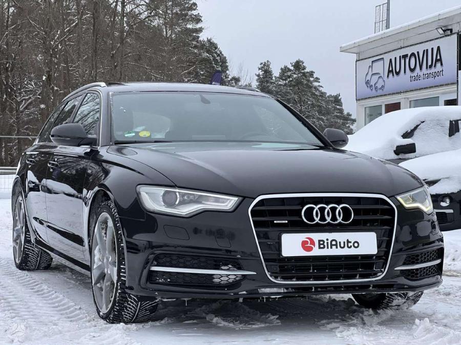 Black Audi A6 2012 in Utena, with an engine capacity of 2.97 L and mileage of 297 thousand km for 11650 €, photo 5 on AUTOMOTO.COM.LV