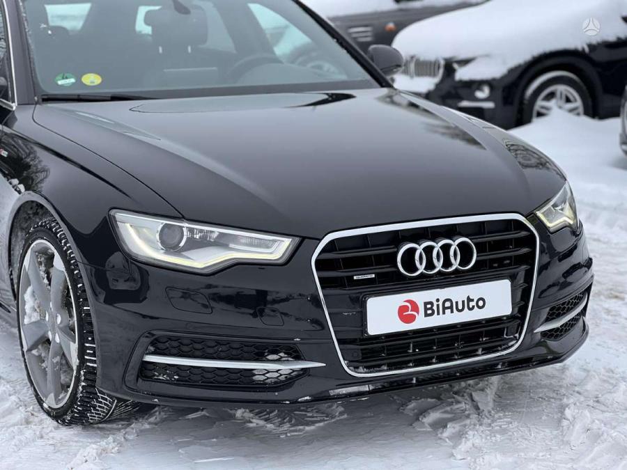 Black Audi A6 2012 in Utena, with an engine capacity of 2.97 L and mileage of 297 thousand km for 11650 €, photo 7 on AUTOMOTO.COM.LV