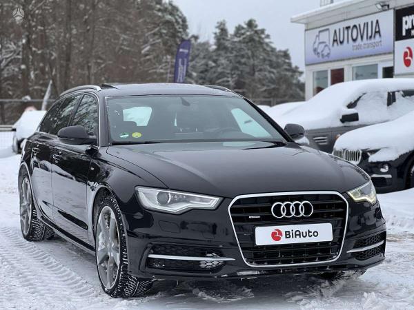 Black Audi A6 2012 in Utena, with an engine capacity of 2.97 L and mileage of 297 thousand km for 11650 €, photo 8 on AUTOMOTO.COM.LV