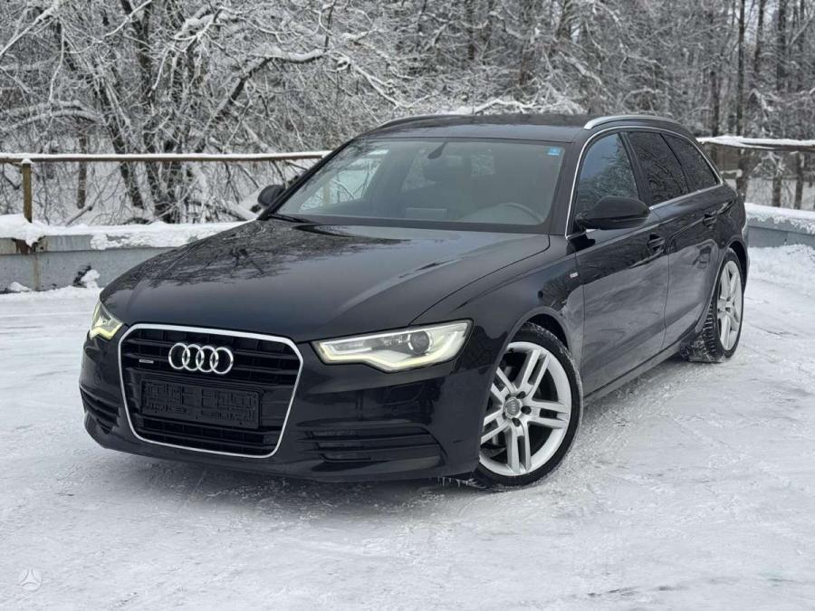 Melns Audi A6 2012 Viļņa, ar dzinēja tilpumu 2.97 L un nobraukumu 296 tūkst. km par 9800 €, foto 1 vietnē AUTOMOTO.COM.LV