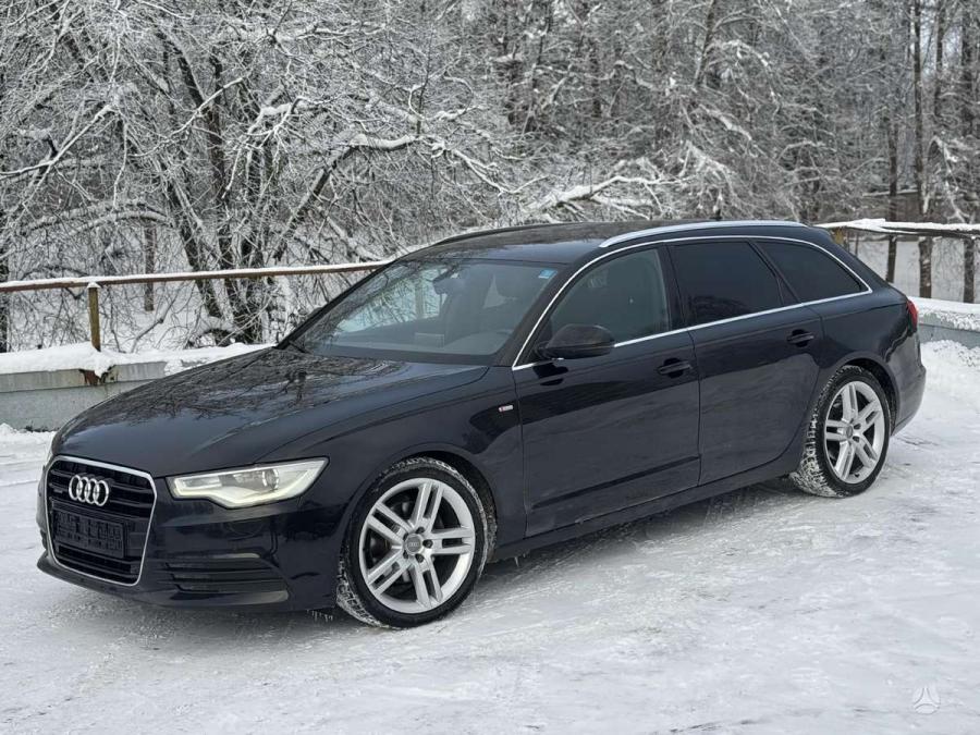 Melns Audi A6 2012 Viļņa, ar dzinēja tilpumu 2.97 L un nobraukumu 296 tūkst. km par 9800 €, foto 12 vietnē AUTOMOTO.COM.LV