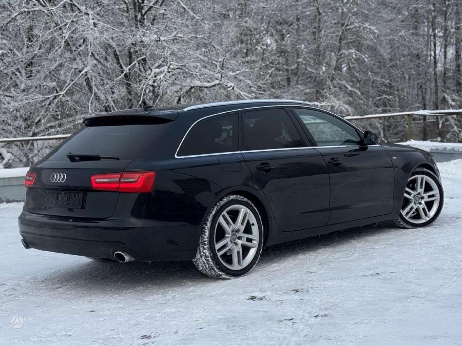 Melns Audi A6 2012 Viļņa, ar dzinēja tilpumu 2.97 L un nobraukumu 296 tūkst. km par 9800 €, foto 13 vietnē AUTOMOTO.COM.LV