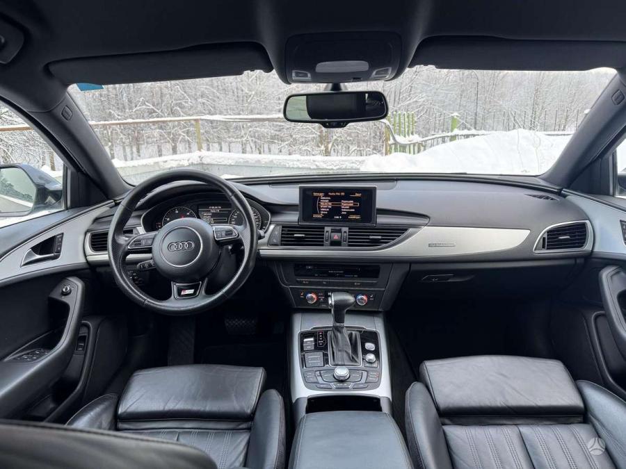 Melns Audi A6 2012 Viļņa, ar dzinēja tilpumu 2.97 L un nobraukumu 296 tūkst. km par 9800 €, foto 17 vietnē AUTOMOTO.COM.LV