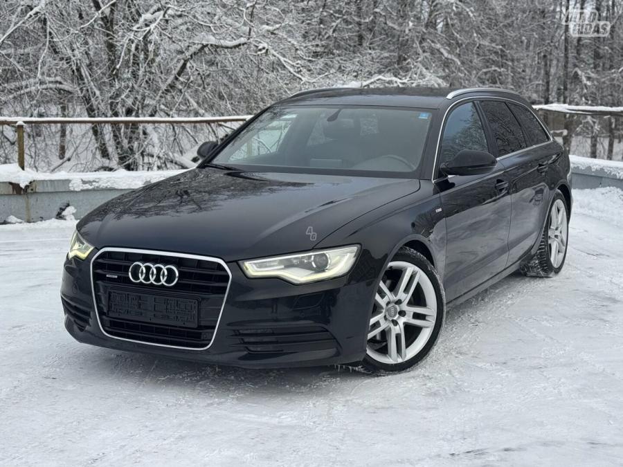 Melns Audi A6 2012 Viļņa, ar dzinēja tilpumu 3.00 L un nobraukumu 296 tūkst. km par 9800 €, foto 1 vietnē AUTOMOTO.COM.LV