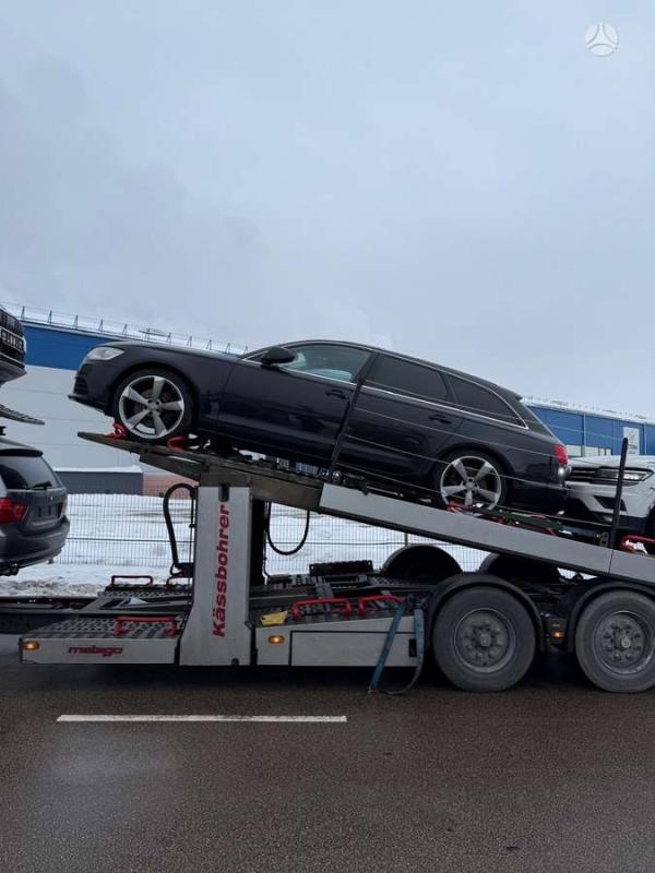 Black Audi A6 2012 in Kaunas, with an engine capacity of 2.97 L and mileage of 253 thousand km for 10700 €, photo 1 on AUTOMOTO.COM.LV