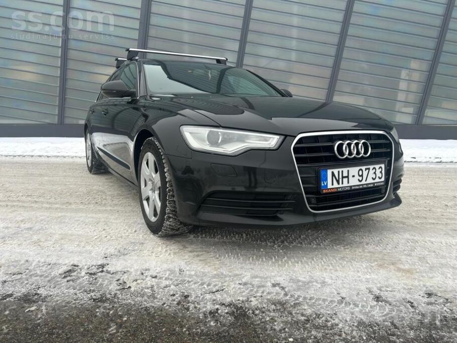 Black Audi A6 2012 in Liepaja, with an engine capacity of 2.00 L and mileage of 327 thousand km for 8400 €, photo 1 on AUTOMOTO.COM.LV