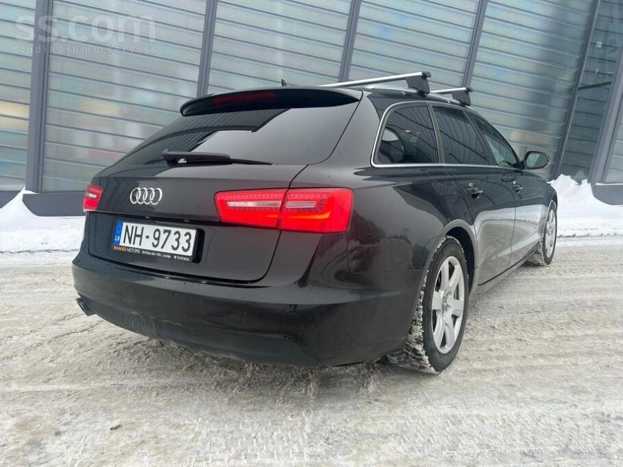 Black Audi A6 2012 in Liepaja, with an engine capacity of 2.00 L and mileage of 327 thousand km for 8400 €, photo 4 on AUTOMOTO.COM.LV