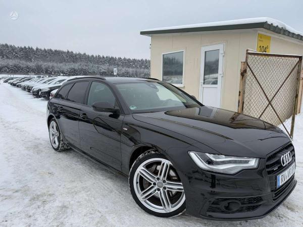 Melns Audi A6 2012 Viļņa, ar dzinēja tilpumu 3.00 L un nobraukumu 220 tūkst. km par 14500 €, foto 1 vietnē AUTOMOTO.COM.LV