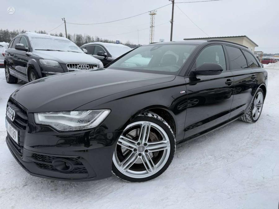 Melns Audi A6 2012 Viļņa, ar dzinēja tilpumu 3.00 L un nobraukumu 220 tūkst. km par 14500 €, foto 3 vietnē AUTOMOTO.COM.LV