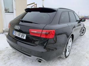 Melns Audi A6 2012 Viļņa, ar dzinēja tilpumu 3.00 L un nobraukumu 220 tūkst. km par 14500 €, foto 13 vietnē AUTOMOTO.COM.LV