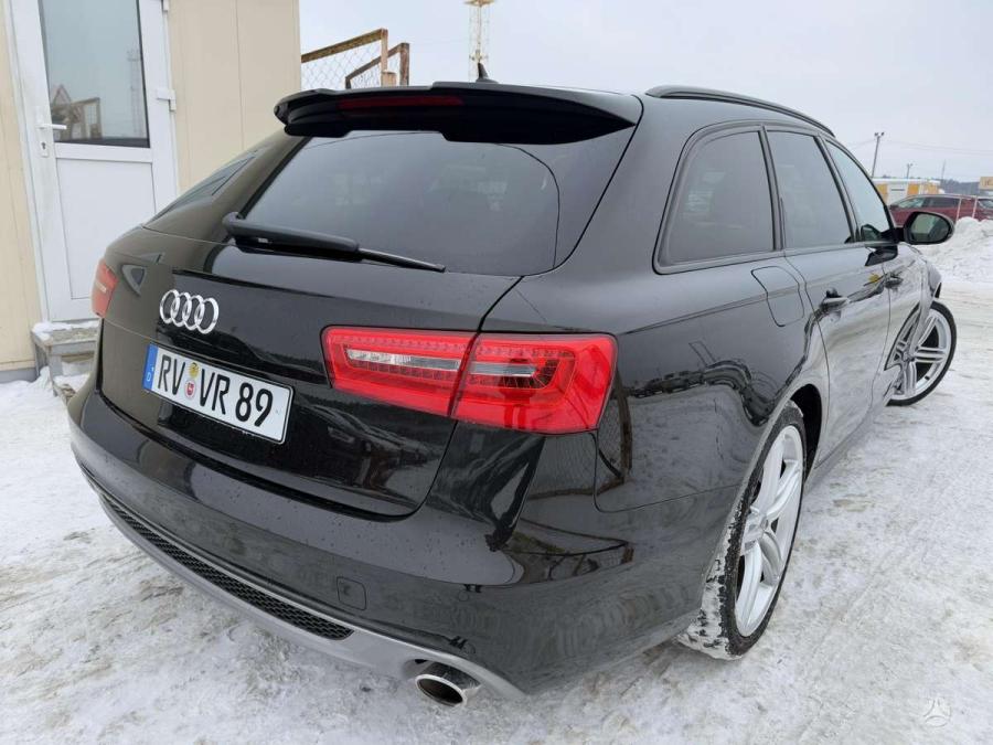 Melns Audi A6 2012 Viļņa, ar dzinēja tilpumu 3.00 L un nobraukumu 220 tūkst. km par 14500 €, foto 13 vietnē AUTOMOTO.COM.LV