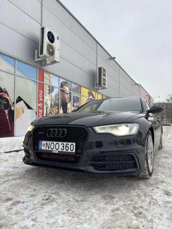 Melns Audi A6 2012 Marijampole, ar dzinēja tilpumu 2.97 L un nobraukumu 216 tūkst. km par 10899 €, foto 2 vietnē AUTOMOTO.COM.LV