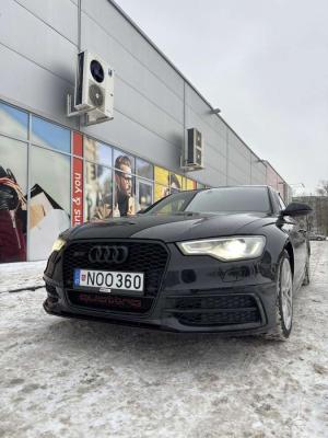 Melns Audi A6 2012 Marijampole, ar dzinēja tilpumu 2.97 L un nobraukumu 216 tūkst. km par 10899 €, foto 2 vietnē AUTOMOTO.COM.LV