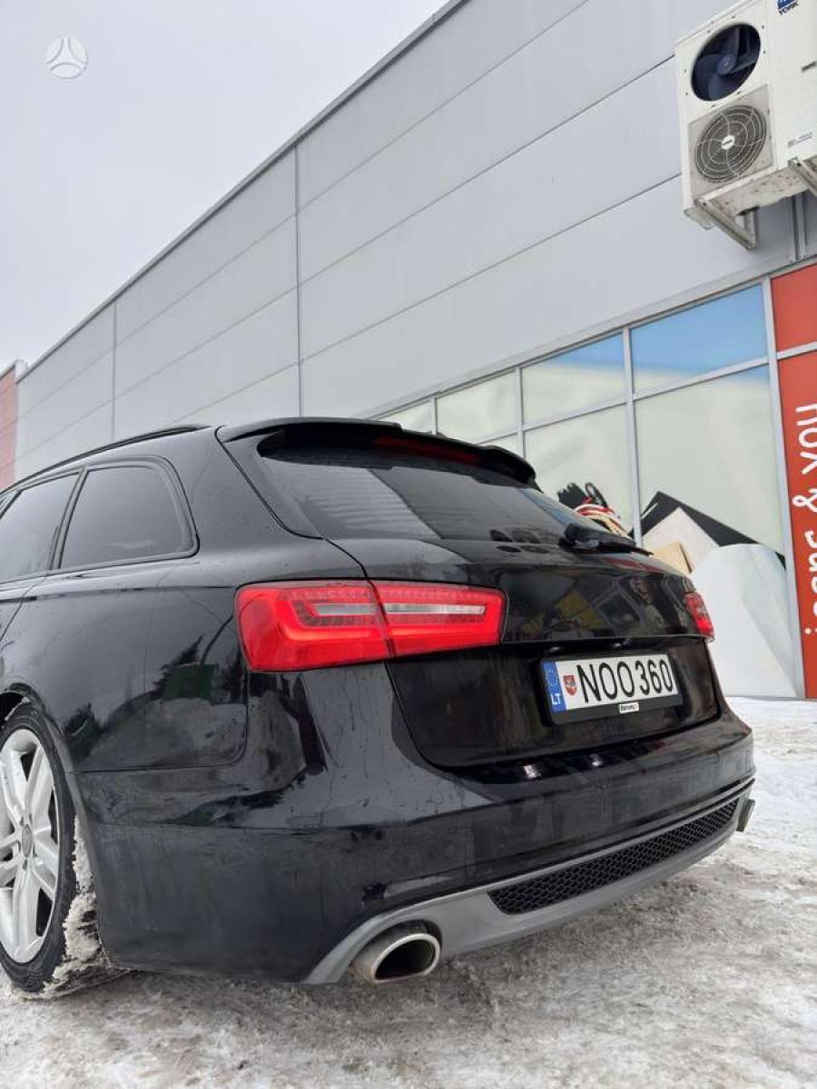 Melns Audi A6 2012 Marijampole, ar dzinēja tilpumu 2.97 L un nobraukumu 216 tūkst. km par 10899 €, foto 4 vietnē AUTOMOTO.COM.LV