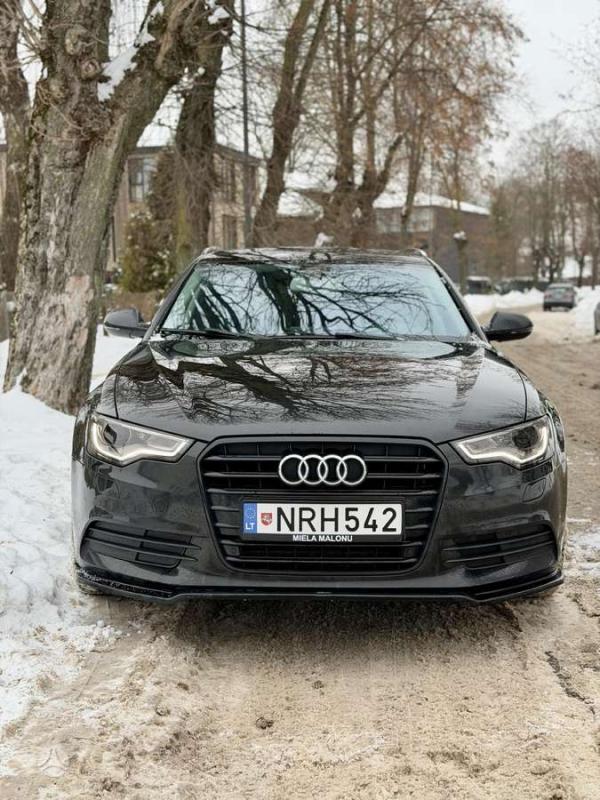 Melns Audi A6 2012 Kauņa, ar dzinēja tilpumu 2.97 L un nobraukumu 380 tūkst. km par 8800 €, foto 2 vietnē AUTOMOTO.COM.LV